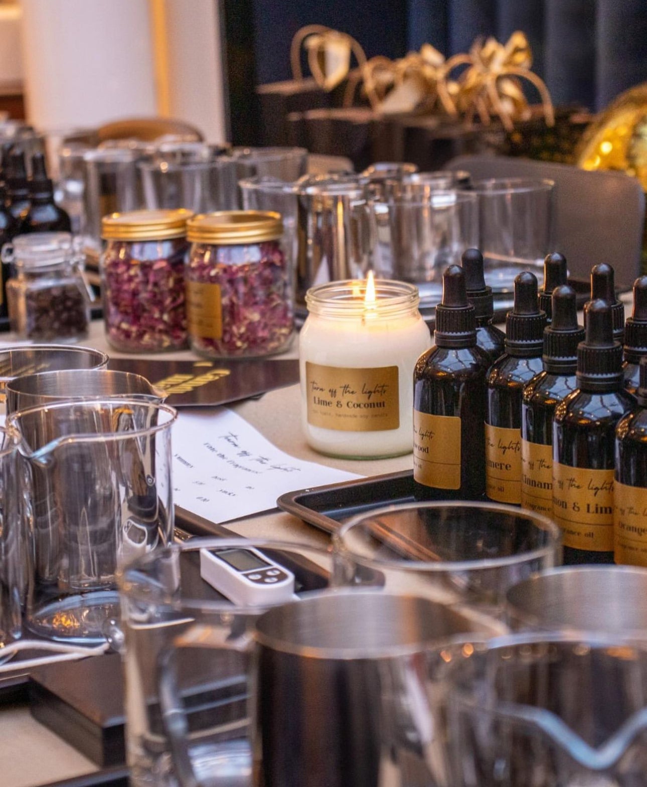 Candle Pouring Workshops Canterbury Store